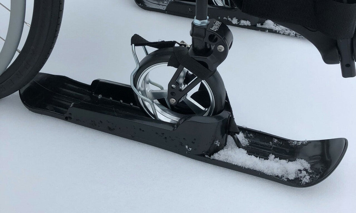 Slick Skis - The Affordable Caster Attachment for Snow and Sand ...